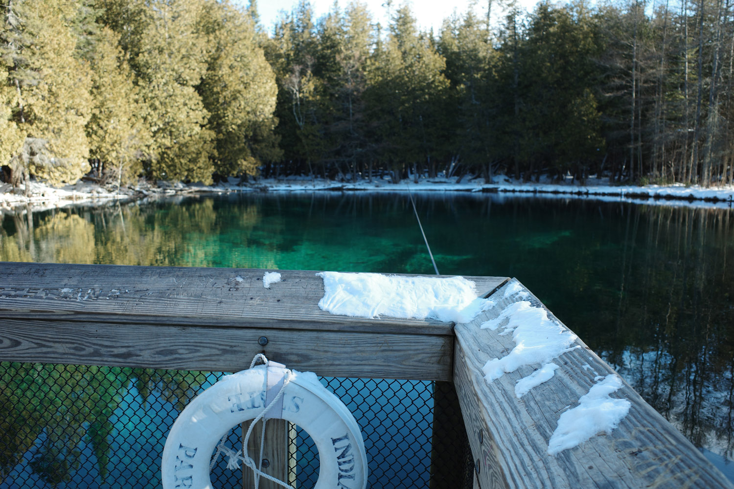 The Best Time to Visit Kitch-iti-kipi? The Dead of Winter - Michigan ...