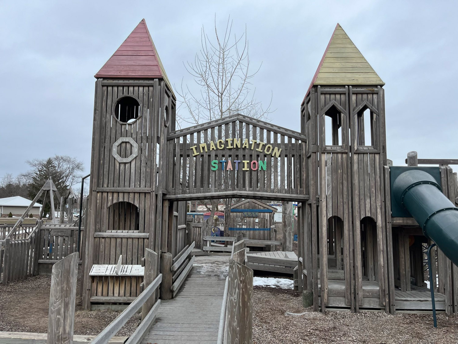 Where Did All the Wooden Playgrounds Go? - Michigan Enjoyer