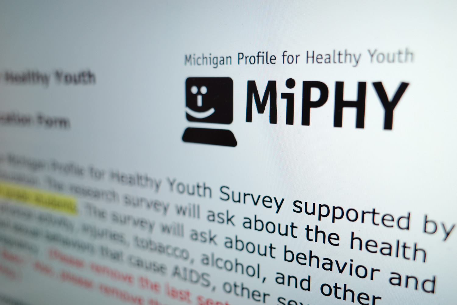 This State Survey Is Asking Your Kid Disturbing Questions - Michigan ...