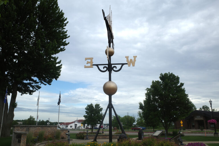 The World's Largest Weathervane Points Back to a Shipwreck - Michigan ...